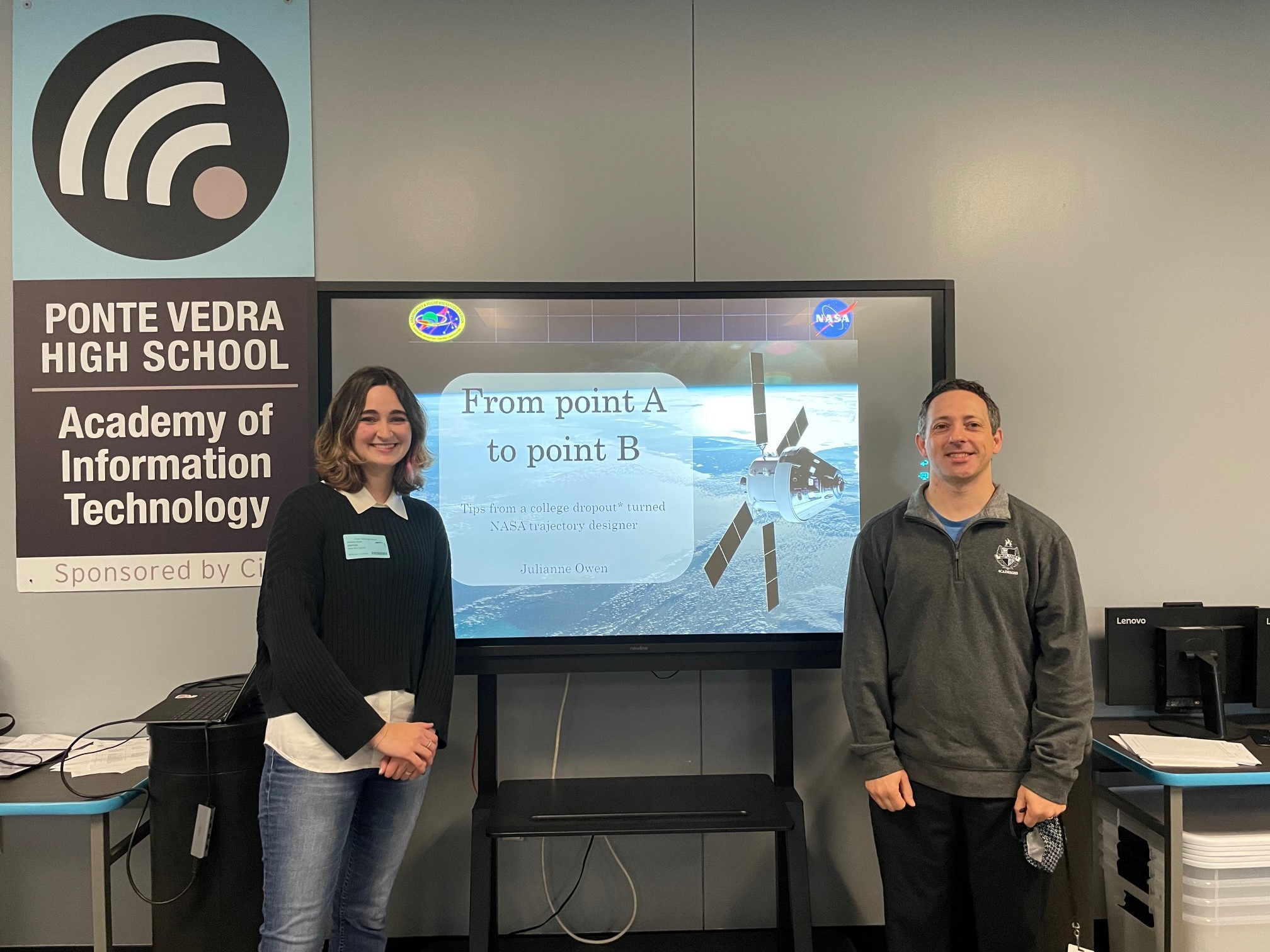 PVHS Graduate speaks to IT students - Career and Technical Education ...