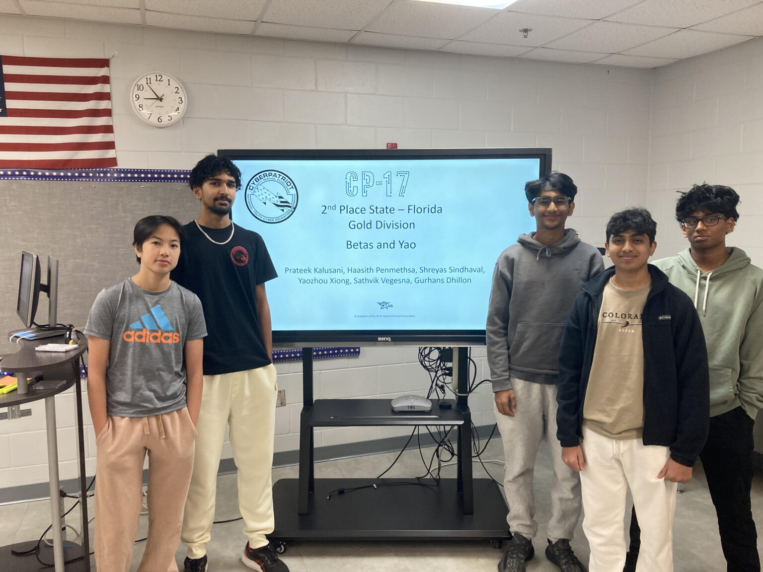 Creekside's CyberPatriots Team 1st in State - Career and Technical ...